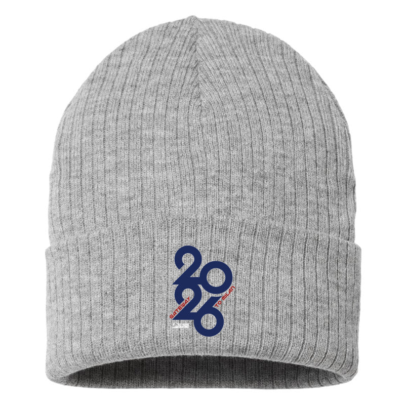 Gateway to Milan - Sustainable Rib Knit – U.S. Figure Skating